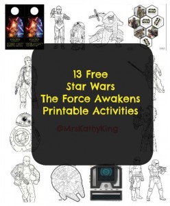 13 Free Star Wars The Force Awakens Printable Activities # ...