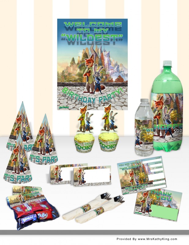 Zootopia Party Idea : Bunny Face Mask & Fox Face Mask #VISIONGOALS # ...