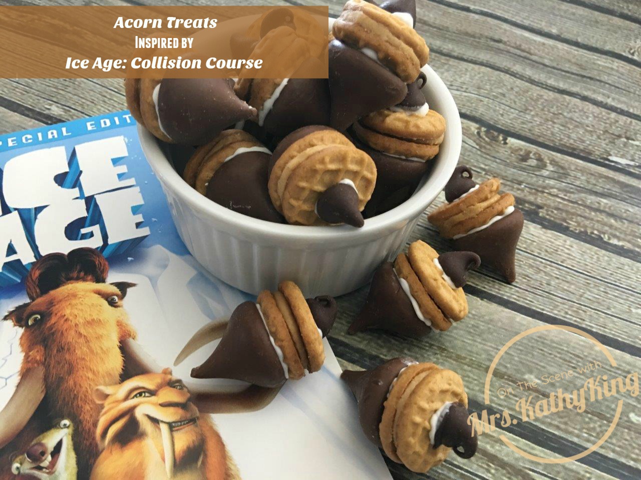 ICE AGE COLLISION COURSE BIRTHDAY PARTY IDEA: Acorn Treats Recipe # ...