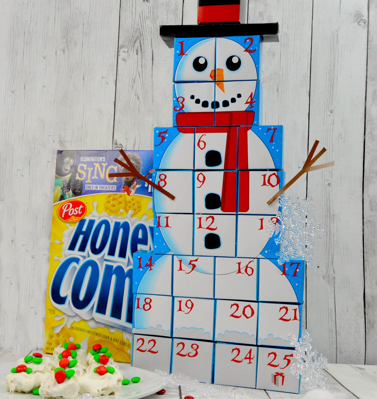 Free Printable Snowman Advent Calendar + 25 Snowman Crafts and Recipes ...
