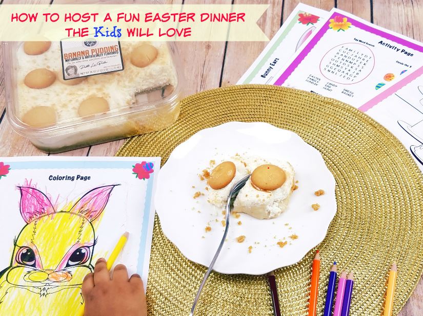 How to Host a Fun Easter Dinner the Kids Will Love with free printable ...