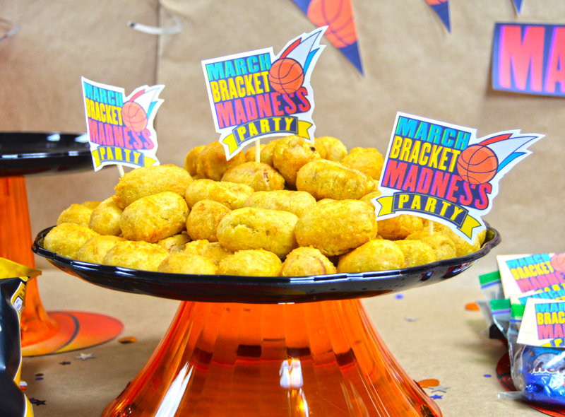 5 March Bracket Party Ideas with Free Printable Decorations # ...