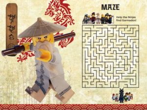 17 Free LEGO Ninjago Movie Printable Activities & Online Games | Mrs ...