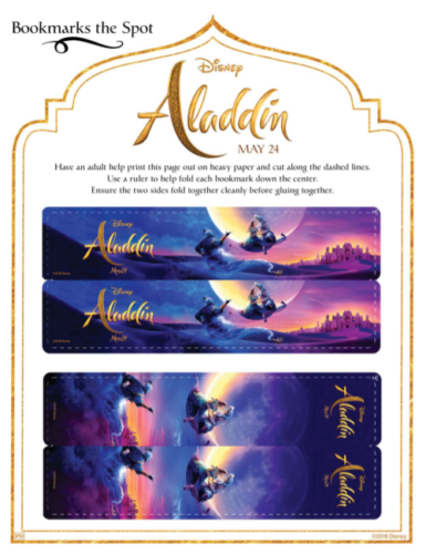 18 Printable Disney Aladdin Activity Sheets | Mrs. Kathy King CEO of ...