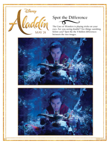 18 Printable Disney Aladdin Activity Sheets | Mrs. Kathy King CEO of ...
