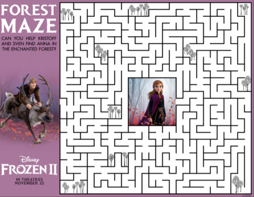 10 Free Printable Frozen 2 Activity Sheets | Mrs. Kathy King CEO of ...