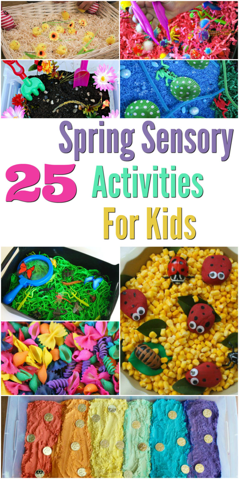 25 Spring Sensory Activities for Kids | Mrs. Kathy King CEO of Tiara ...