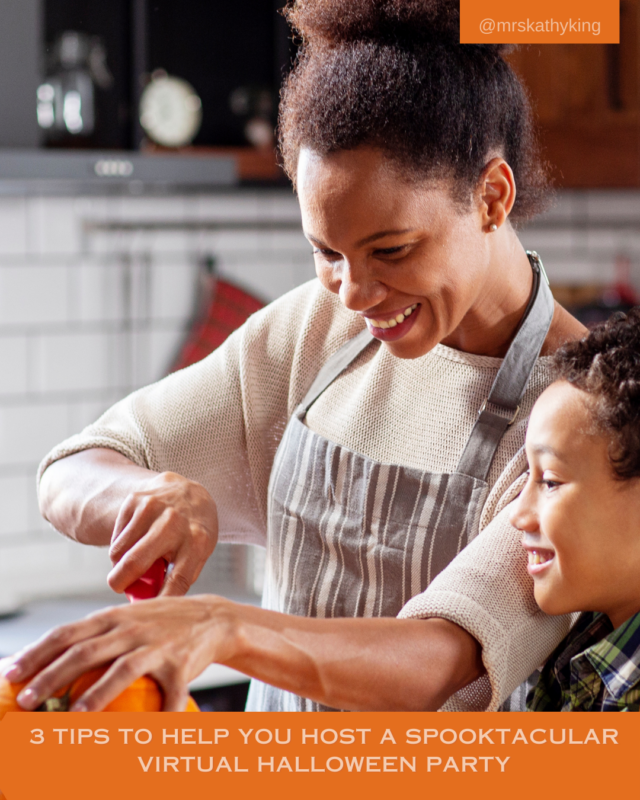 3 tips to Help You Host a Spooktacular Virtual Halloween Party | Mrs ...