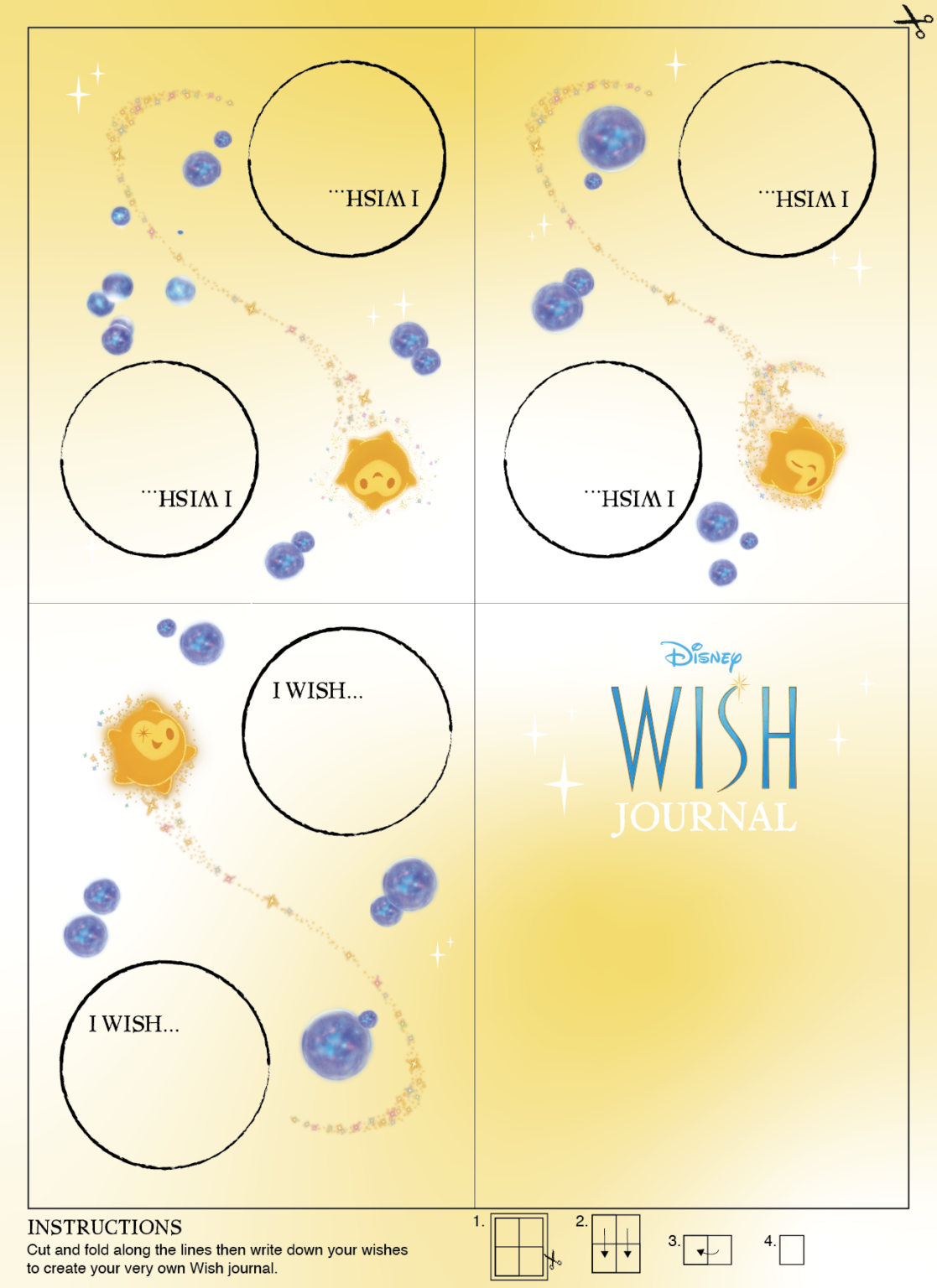 10 FREE WISH PRINTABLE ACTIVITY SHEETS | Mrs. Kathy King CEO of Tiara ...