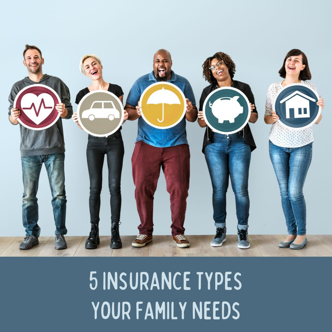 Five Insurance Types Your Family Need | Mrs. Kathy King CEO of Tiara ...